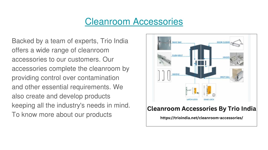 PPT - Cleanroom Accessories By Trio India PowerPoint Presentation, free ...