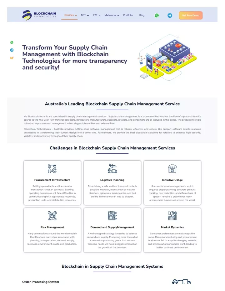PPT - How Blockchain can Transform the Supply chain Management Services ...