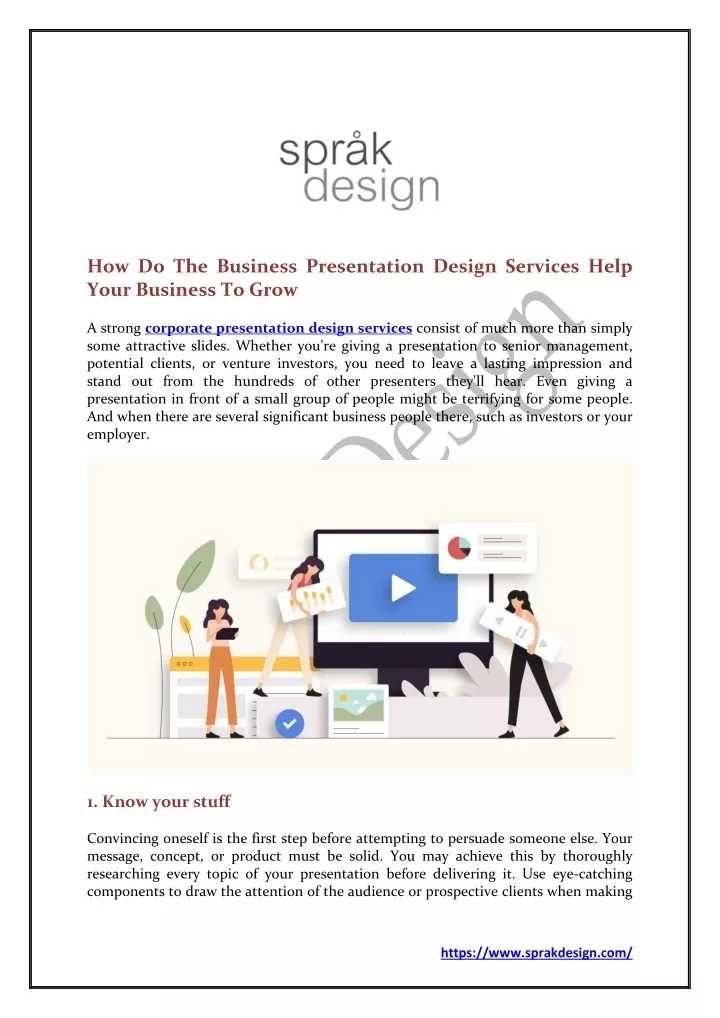 PPT - How Do The Business Presentation Design Services Help Your ...
