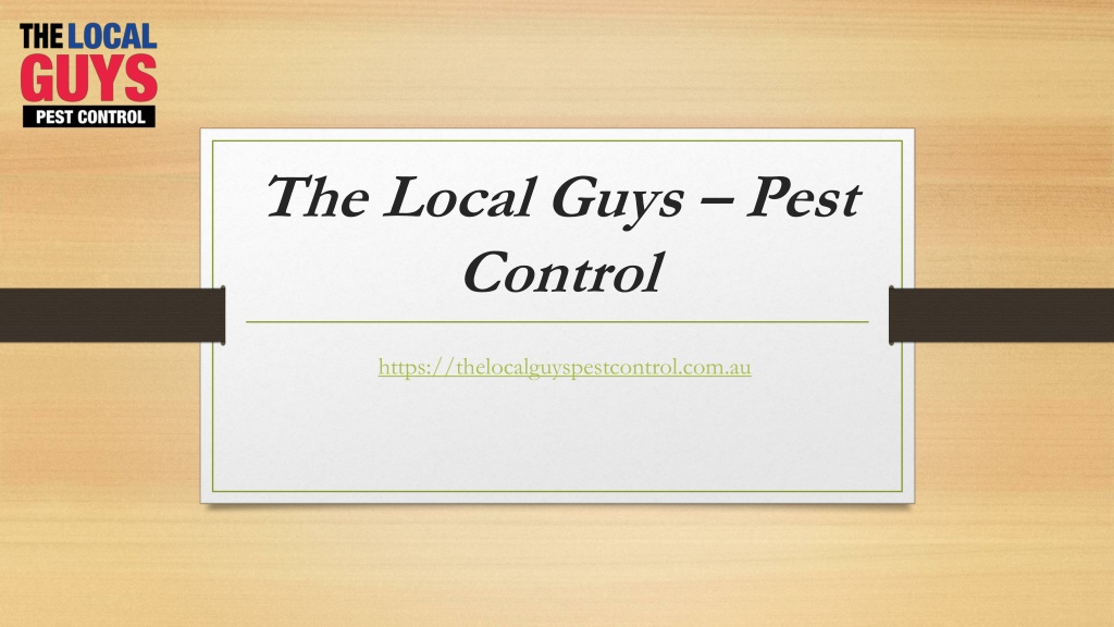 PPT - Best Pest Control Adelaide 00 Thelocalguyspestcontrol.com.au ...
