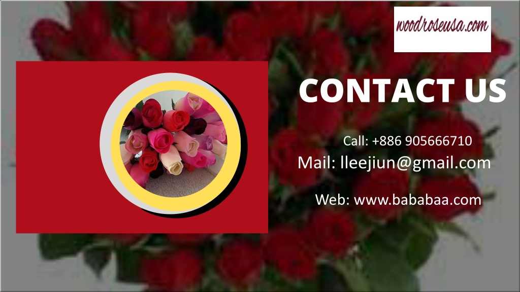 PPT - Wood Roses Wholesale PowerPoint Presentation, free download - ID ...