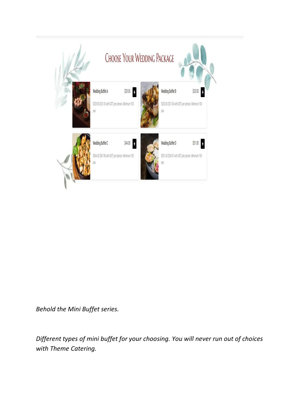 PPT - Wedding Catering Packages in Singapore PowerPoint Presentation ...