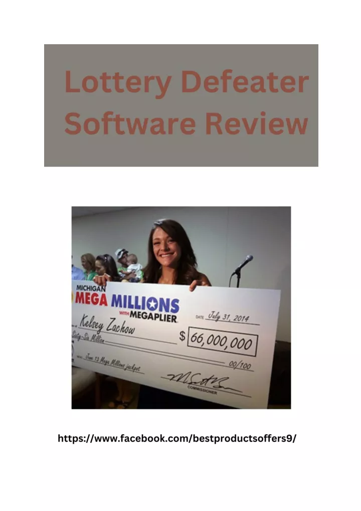 PPT - _Lottery Defeater Software Review PowerPoint Presentation, free ...