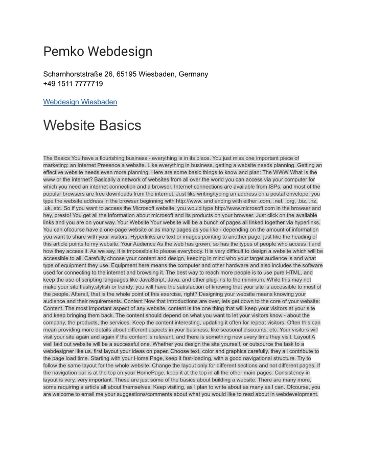 PPT - Pemko Webdesign PowerPoint Presentation, free download - ID:11663573