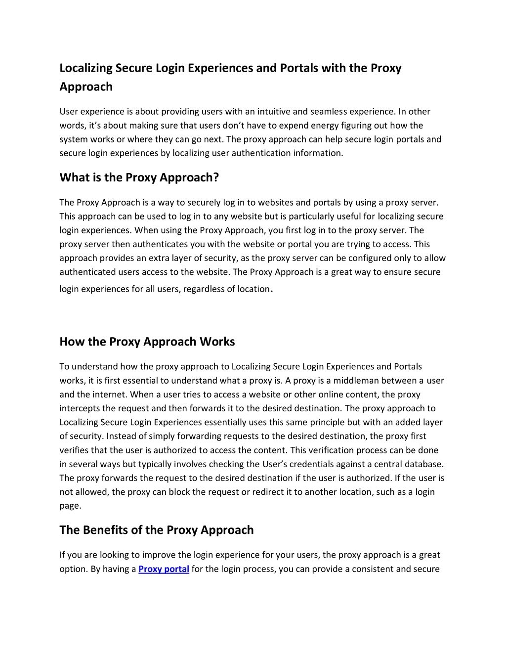 PPT - Proxy Portal PowerPoint Presentation, free download - ID:11663655