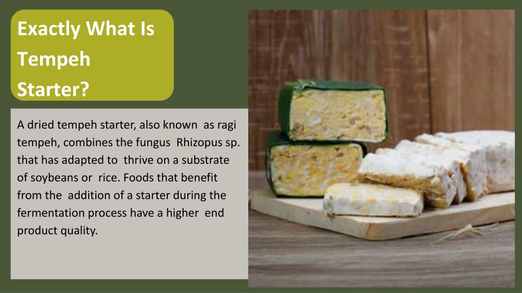 PPT - Buy The Best Soy Free Tempeh Starter - Cultures To Love ...