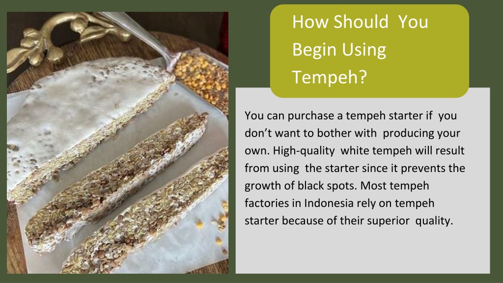 PPT - Buy The Best Soy Free Tempeh Starter - Cultures To Love ...