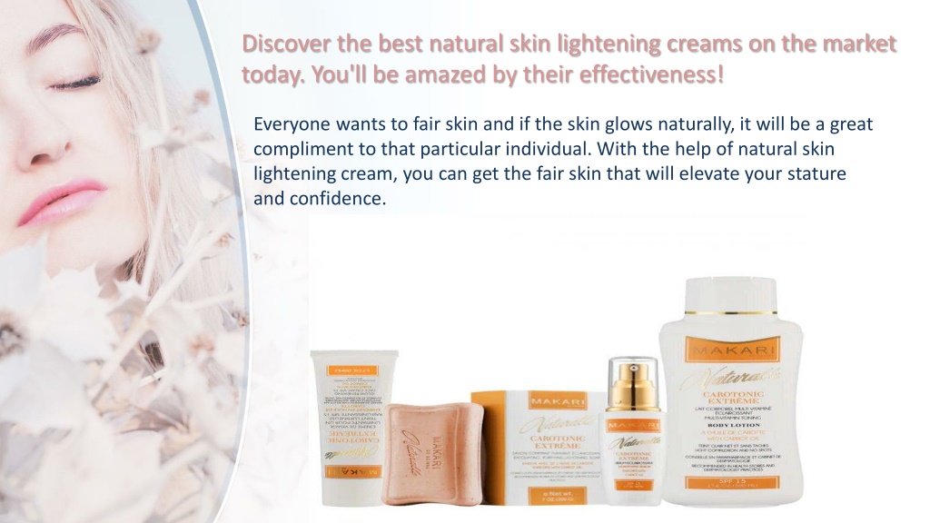 PPT - Natural Skin Lightening Cream PowerPoint Presentation, free ...
