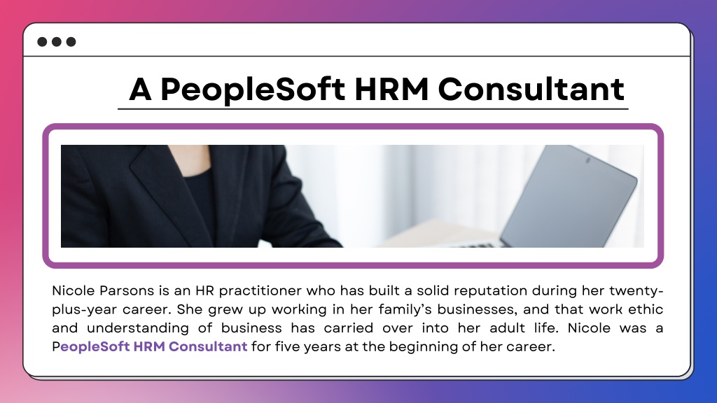 PPT - Nicole Parsons Newfoundland - A Human Resource Professional ...