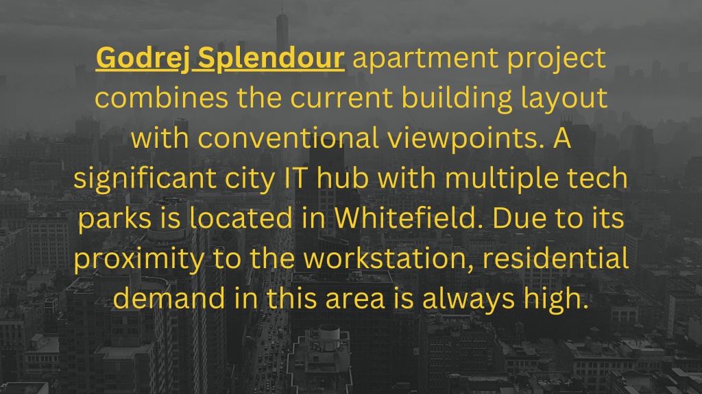 PPT - GODREJ SPLENDOUR (1) PowerPoint Presentation, free download - ID:11665256