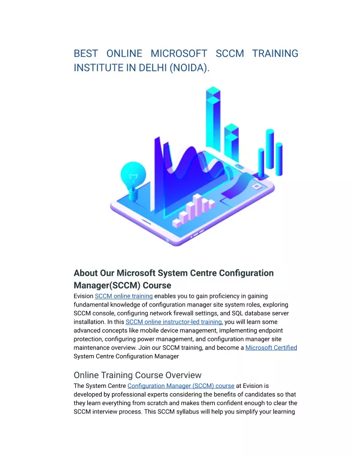 PPT - BEST ONLINE MICROSOFT SCCM TRAINING INSTITUTE IN DELHI (NOIDA ...