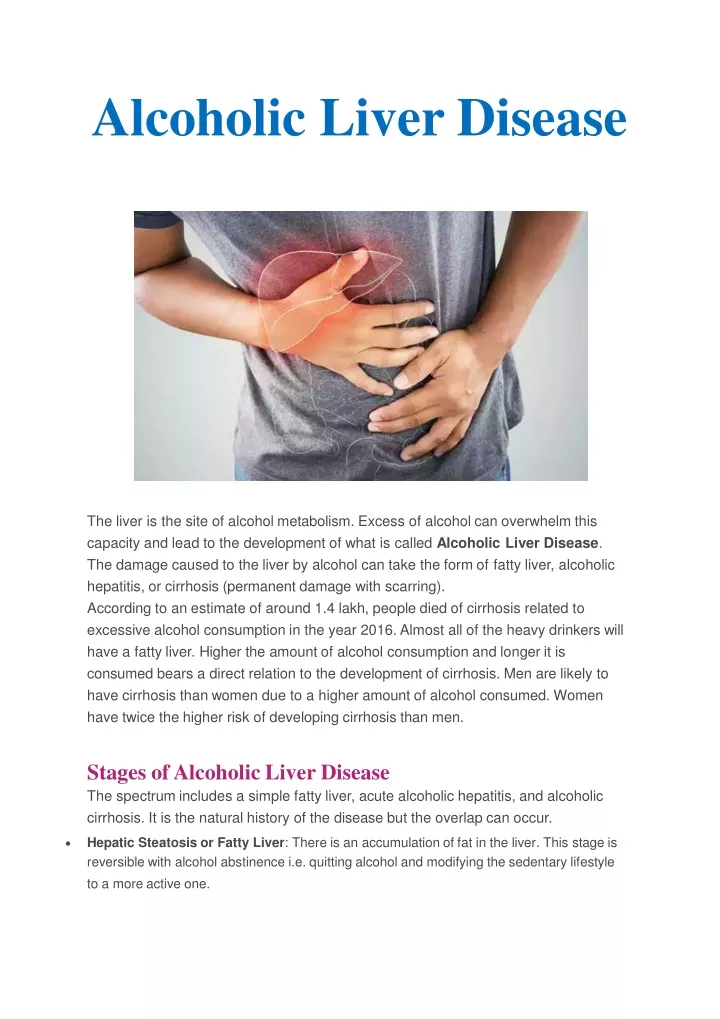 PPT - Alcoholic Liver Disease PowerPoint Presentation, free download ...