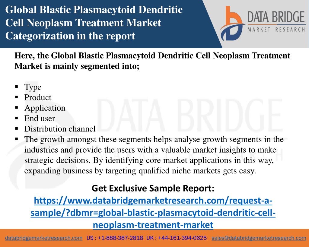 PPT - Blastic Plasmacytoid Dendritic Cell Neoplasm (BPDCN) - Market ...