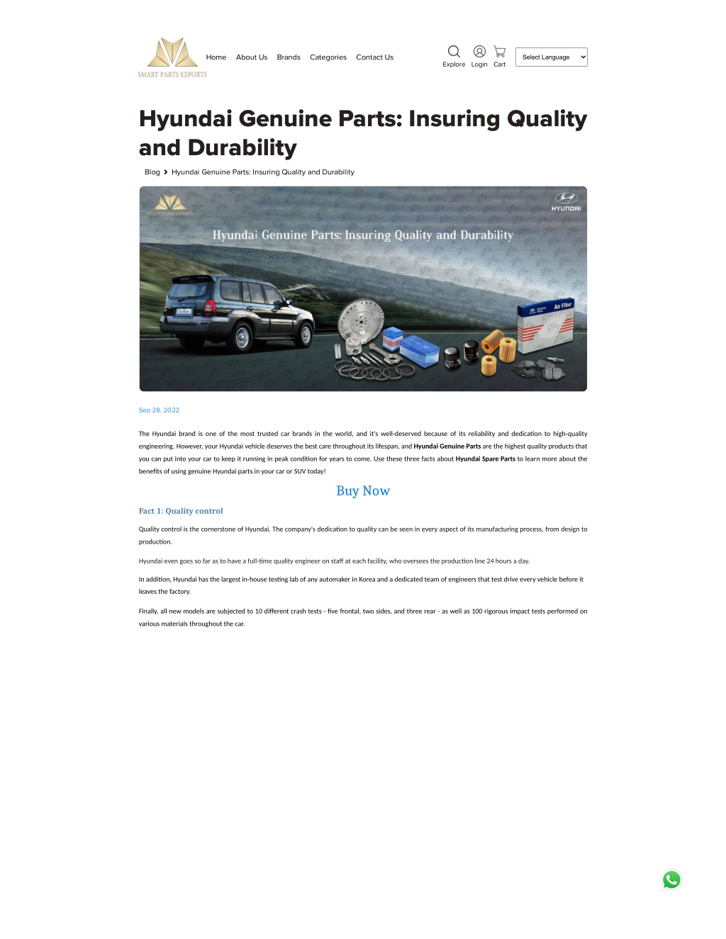 PPT - Hyundai genuine parts (2) PowerPoint Presentation, free download ...