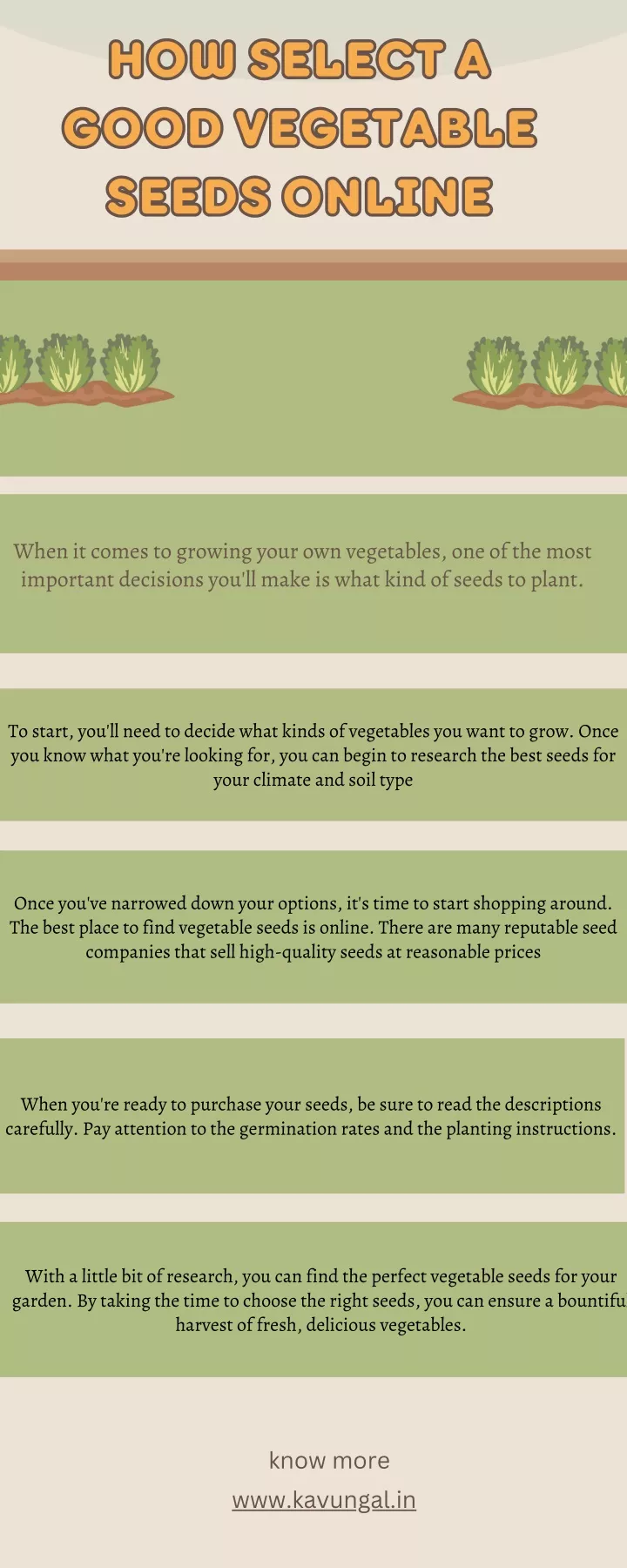 PPT - how select a good vegetable seeds online PowerPoint Presentation ...