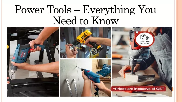PPT - Power Tools – Everything You Need to Know PowerPoint Presentation ...