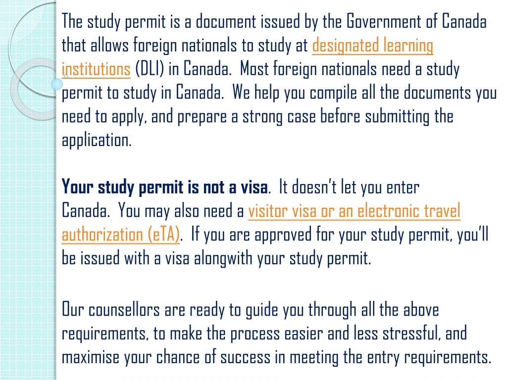 PPT - Study Abroad And Grow Your Future - Post Study Options In Canada ...