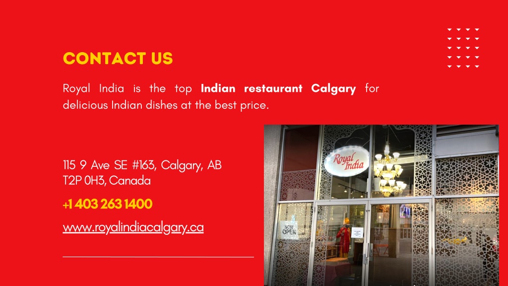 PPT - Best Indian restaurant Calgary - Royal India PowerPoint Presentation - ID:11672976