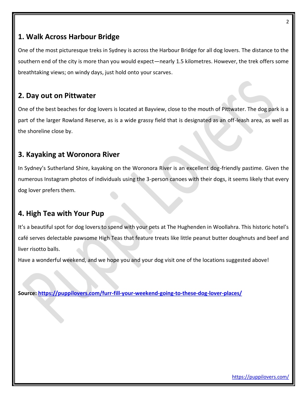 PPT - Furr-Fill Your Weekend Going to These Dog Lover Places PowerPoint ...