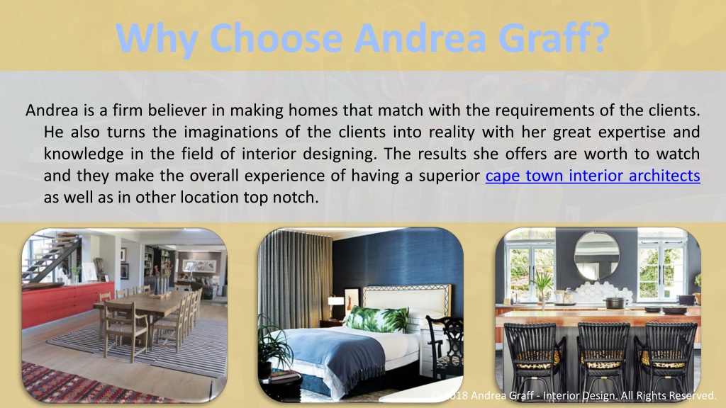 PPT - Andrea Graff – Standout Names in the World of Interior Designing ...