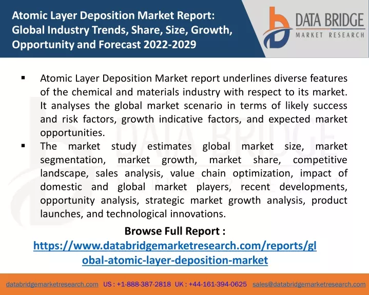 PPT - Atomic Layer Deposition Market PowerPoint Presentation, free ...