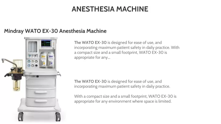 PPT - Anesthesia Machines PowerPoint Presentation, free download - ID ...