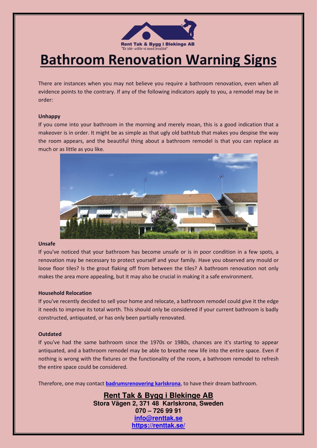 PPT - Bathroom Renovation Warning Signs PowerPoint Presentation, free ...