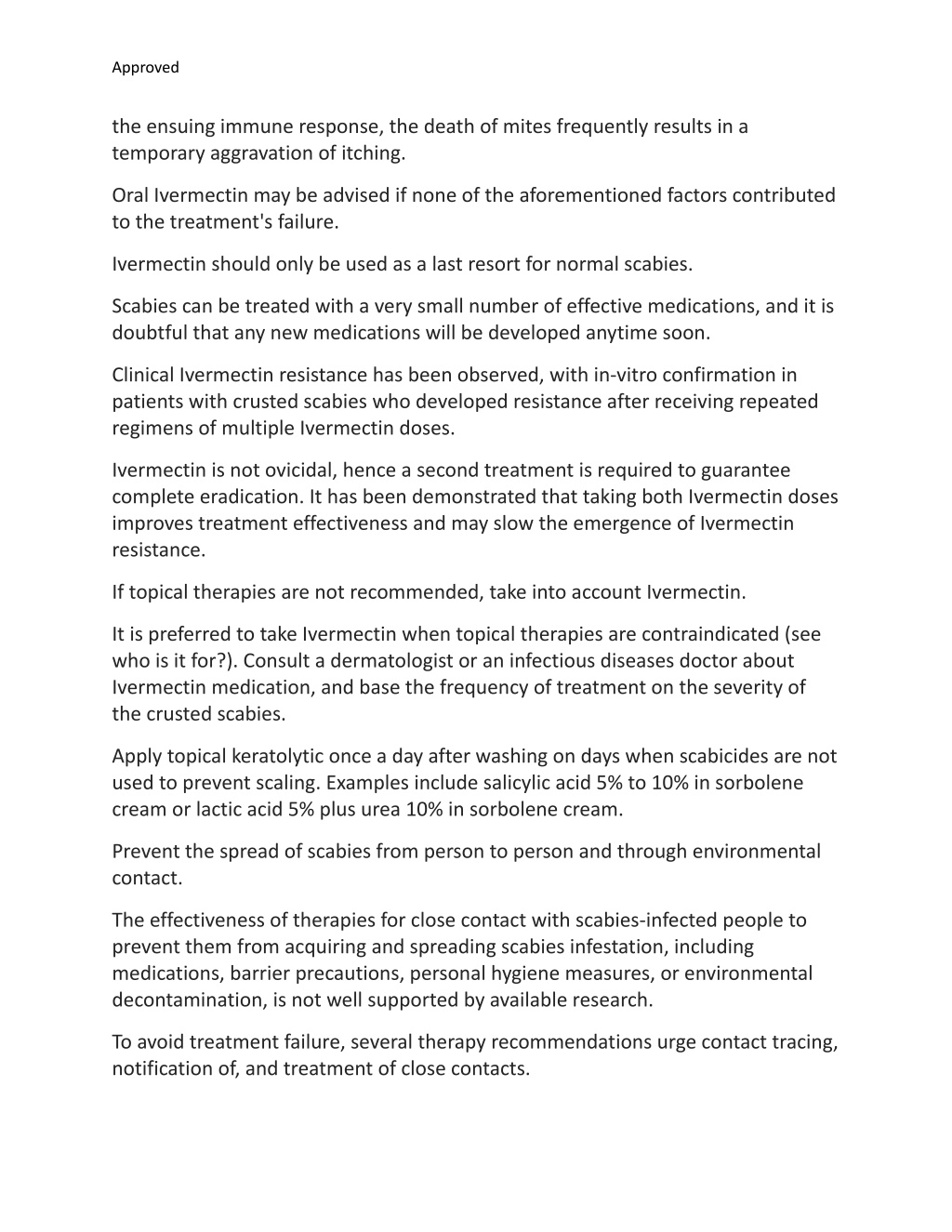 PPT - Ivermectin (Stromectol) for Scabies Is Common and Crusty.docx ...