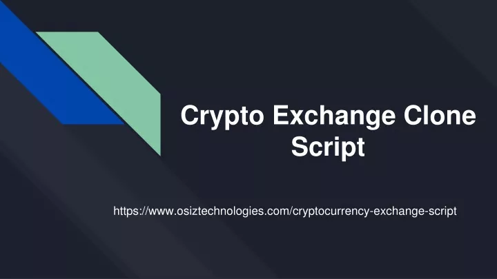 PPT - Crypto Exchange Clone Script PowerPoint Presentation, free ...