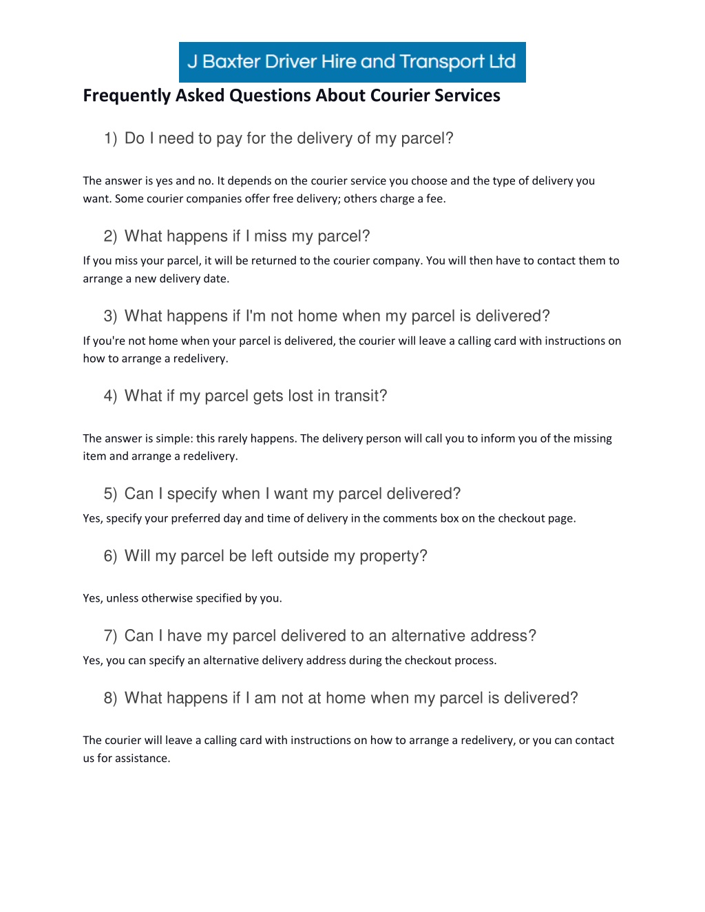 PPT - Top Reasons for Using a Courier Service PowerPoint Presentation ...