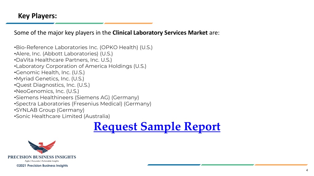 PPT - Clinical Laboratory Services Market Segments, Top Key Players ...