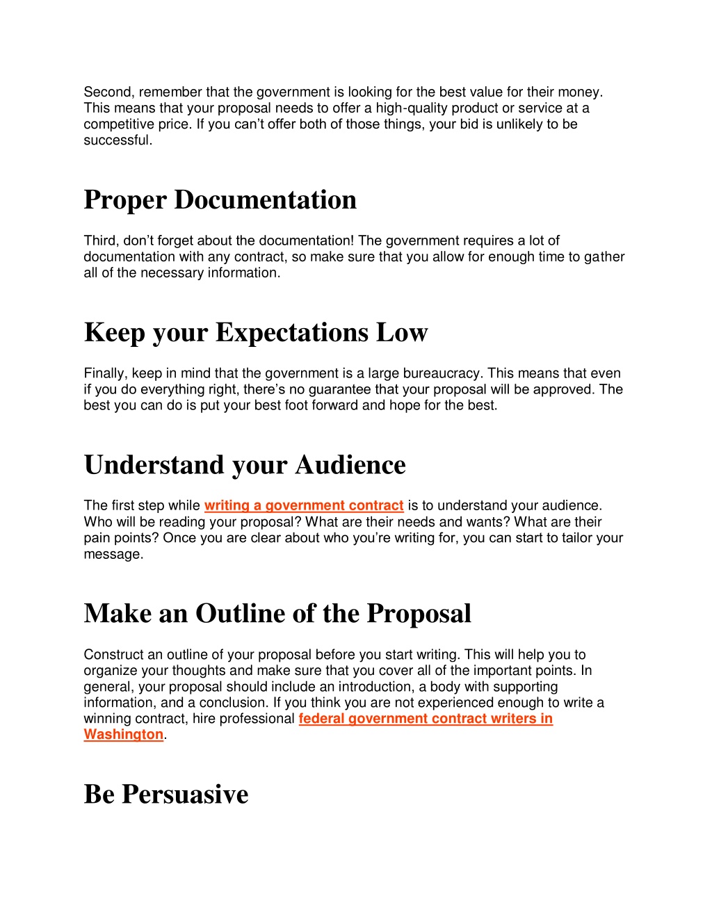 PPT - Affordable & Quality Government Proposal Biding Writers ...
