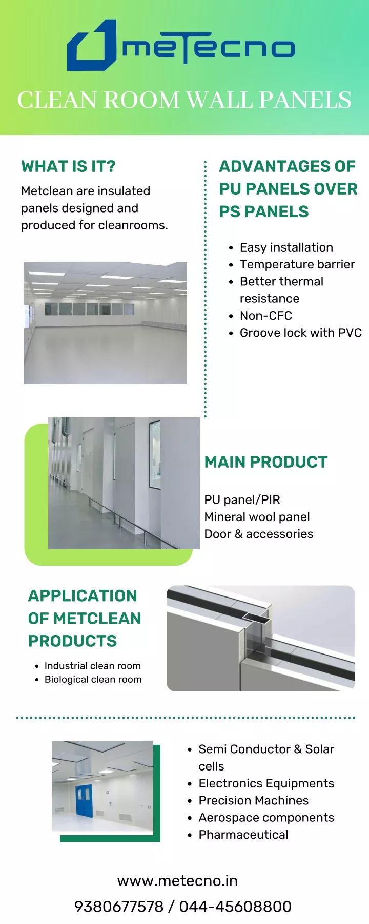 PPT - Why you should choose Metecno Clean room wall panels PowerPoint ...