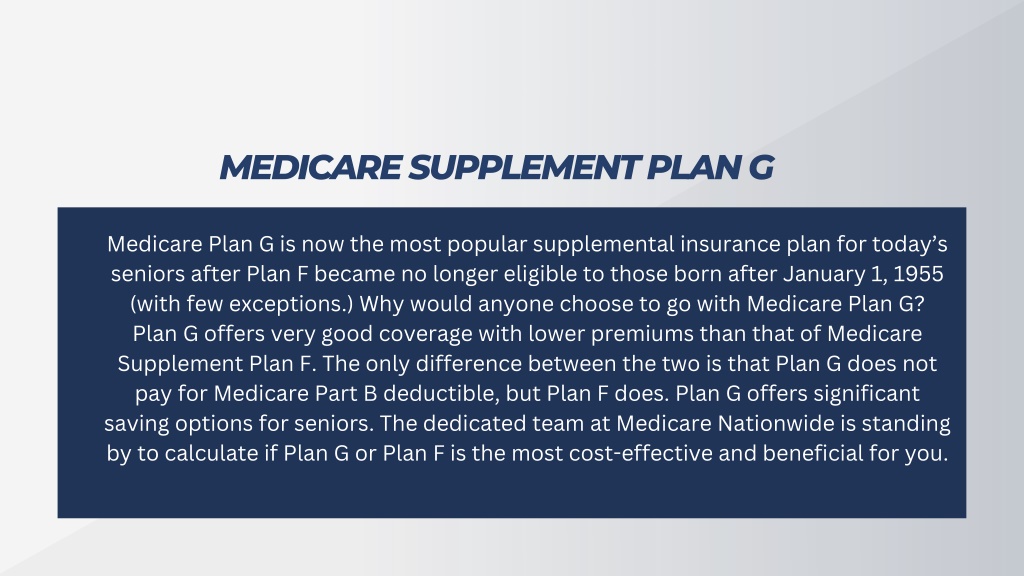 PPT - Medicare Supplement Plan N - Medicare Nationwide PowerPoint ...