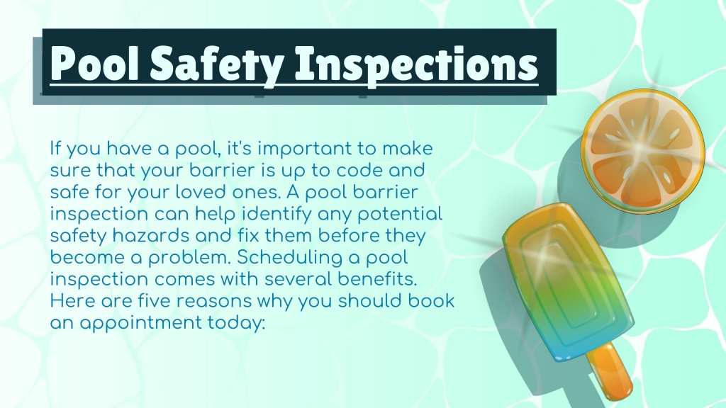 PPT - Pool Barrier Inspections PowerPoint Presentation, free download - ID:11679001