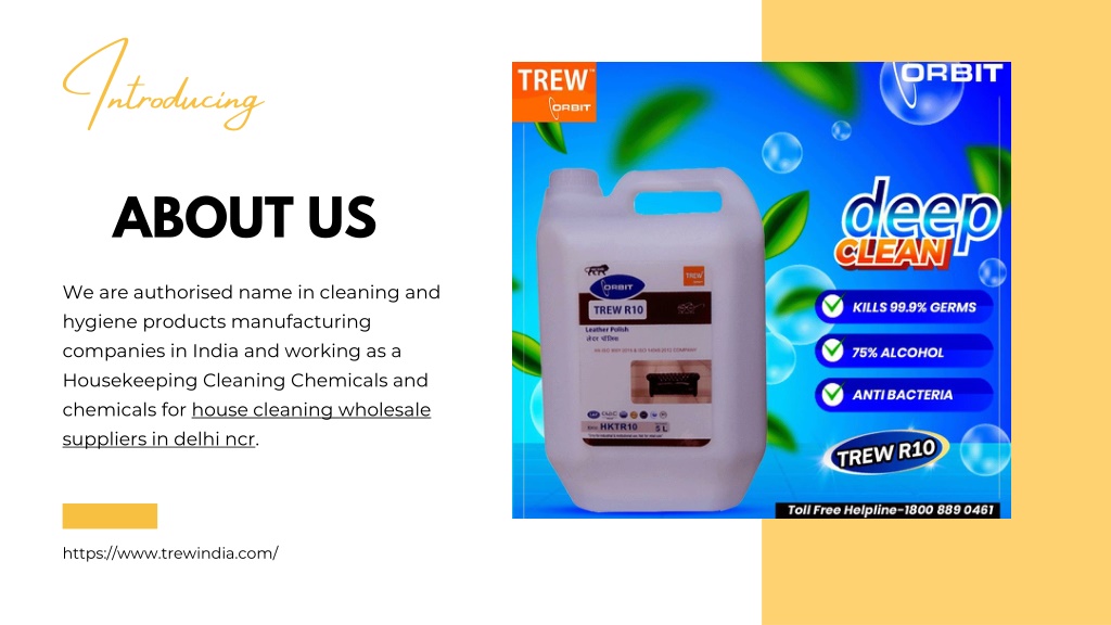 PPT - Cleaning and Hygiene Products Manufacturing Companies in India ...