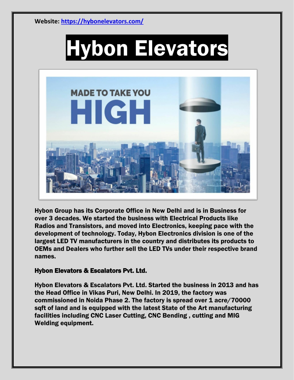 PPT - Best Elevator Company In India | Lift Manufacturers In India ...