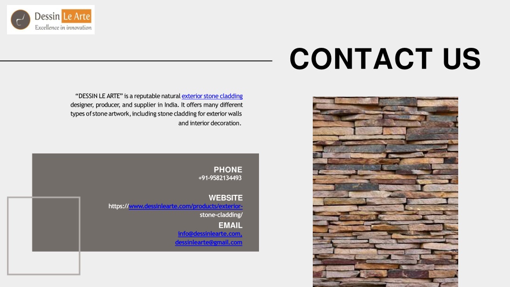 PPT - Some Benefits Of Exterior Stone Cladding PowerPoint Presentation - ID:11679449