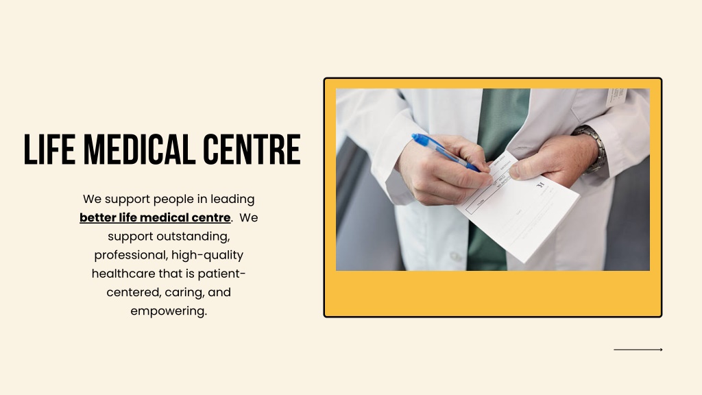 PPT - Better Life Medical Centre PowerPoint Presentation, free download ...