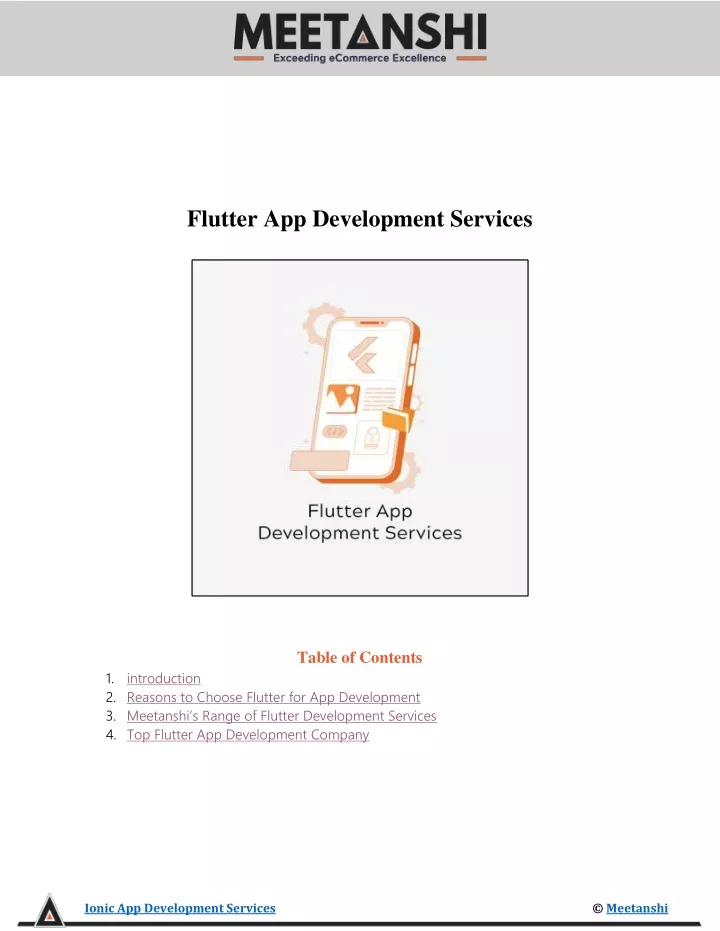 PPT - Flutter App Development Services PowerPoint Presentation, free ...