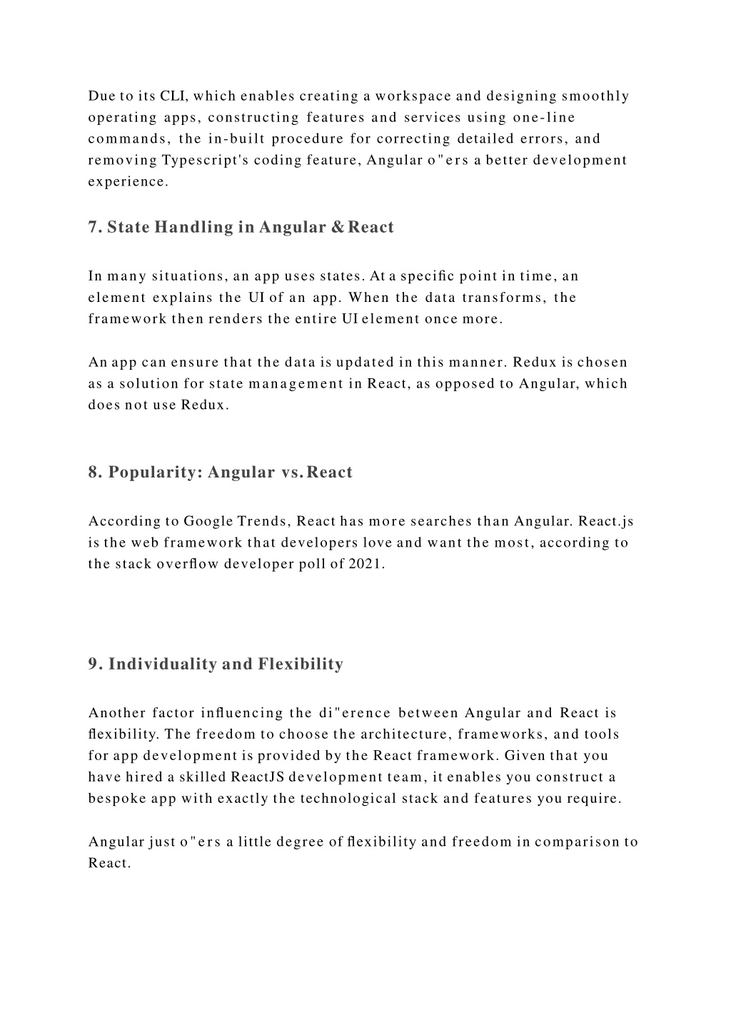 PPT - Angular vs React PowerPoint Presentation, free download - ID:11687142