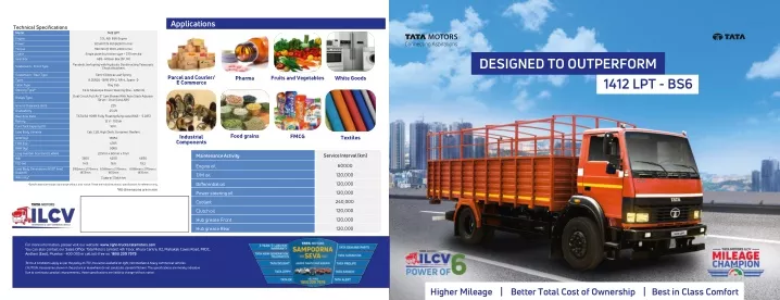 PPT - TATA 1412 LPT Overview -Specs, Features & Images PowerPoint ...