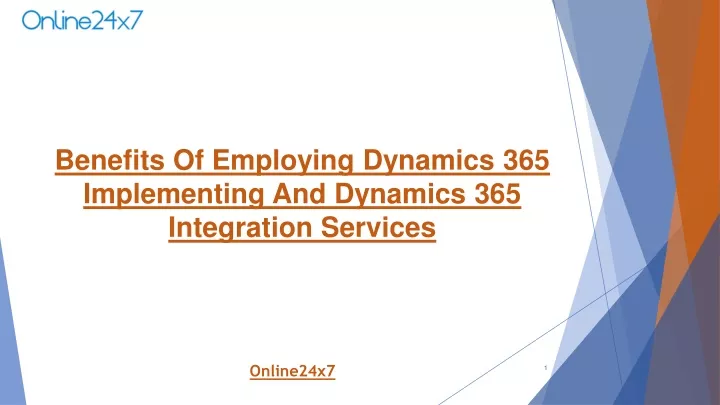 PPT - Benefits Of Employing Dynamics 365 Implementing And Dynamics 365 ... PPT - Benefits Of Employing Dynamics 365 Implementing And Dynamics 365 ...