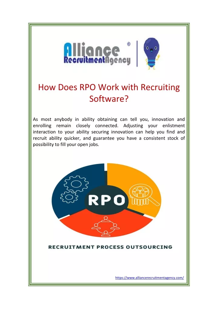 PPT - How Does RPO Work with Recruiting Software PowerPoint ...