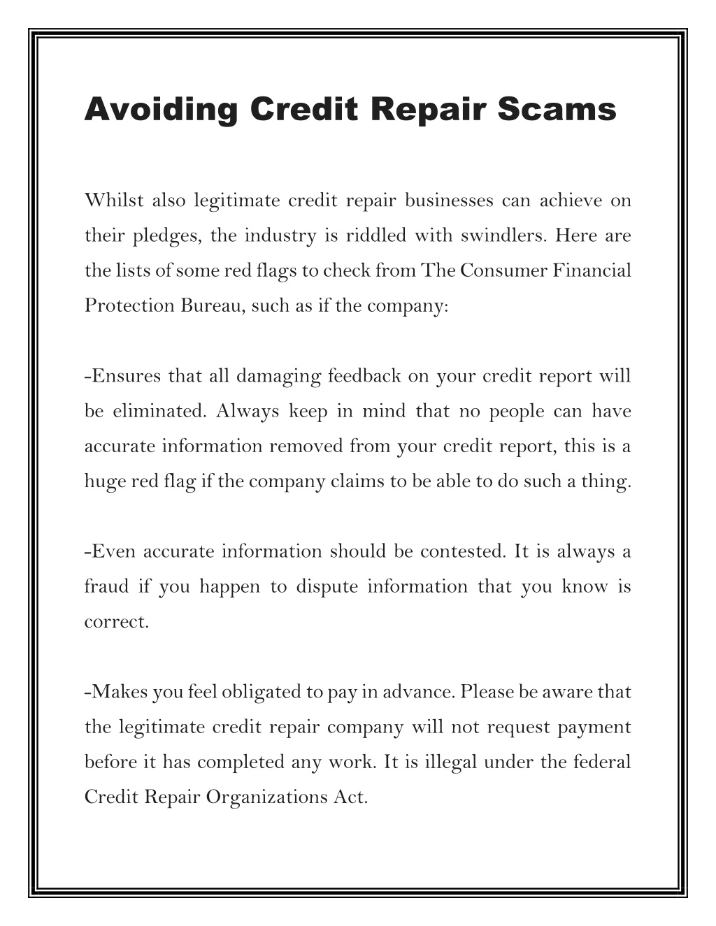 PPT - How Do Credit Repair Companies Work PowerPoint Presentation, free ...