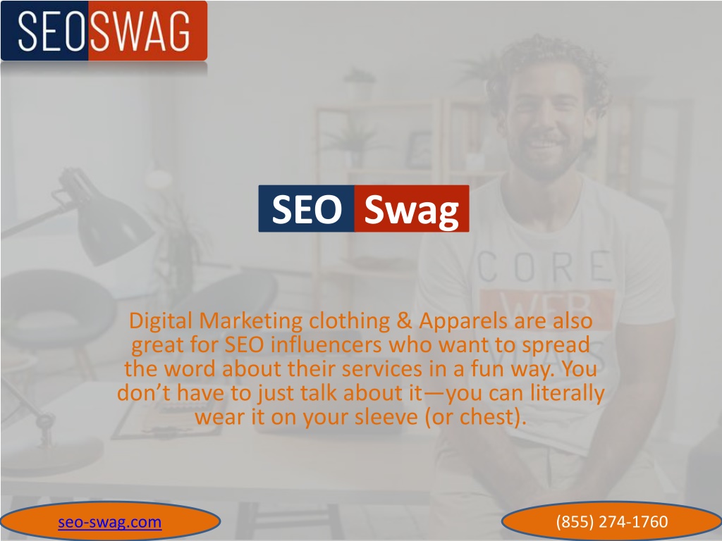 PPT - SEO-Swag - Online Digital Marketing Apparel Shop PowerPoint ...