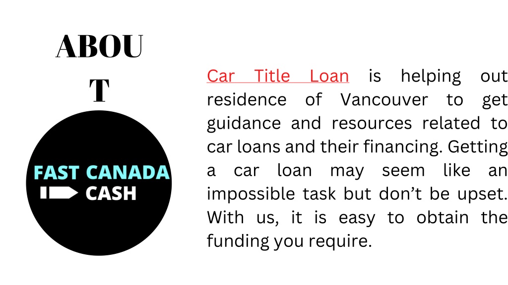 PPT - Turn Your Car Into Cash With Car Title Loan PowerPoint ...