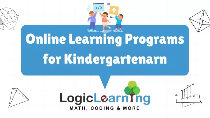 PPT - Online Learning Programs for Kindergartenarn PowerPoint ...