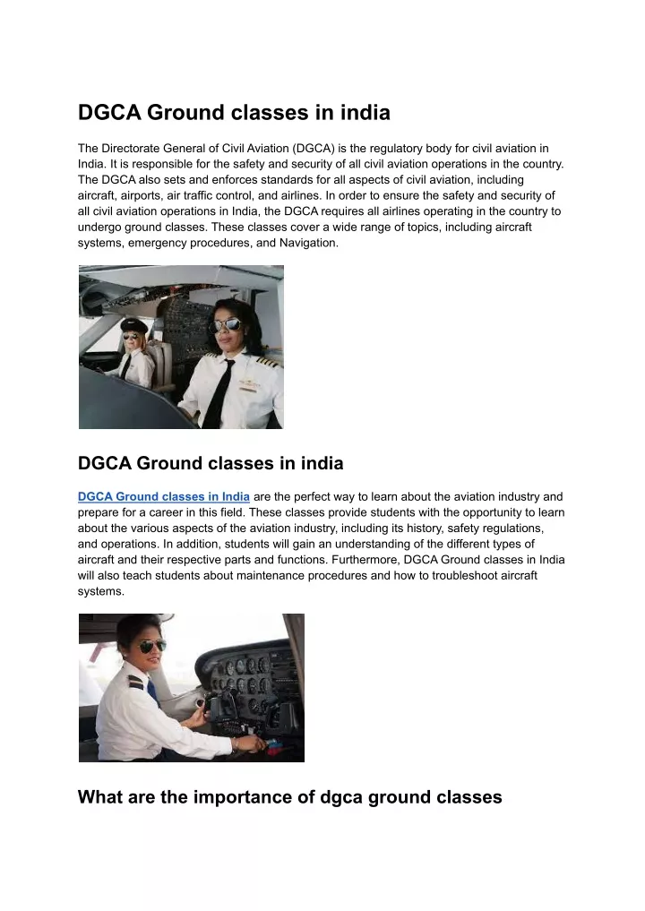 PPT - DGCA Ground classes in india (7) PowerPoint Presentation, free download - ID:11693729