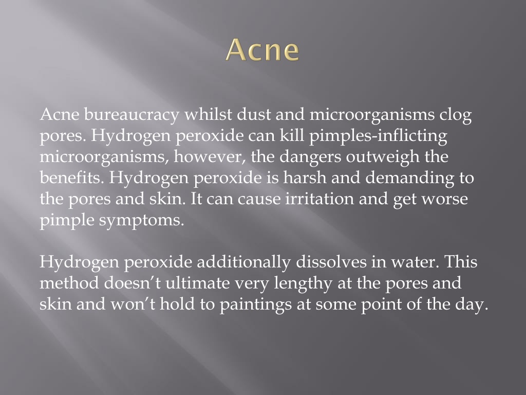 PPT - Can You Boil Hydrogen Peroxide To Reap Health Benefits For Your ...